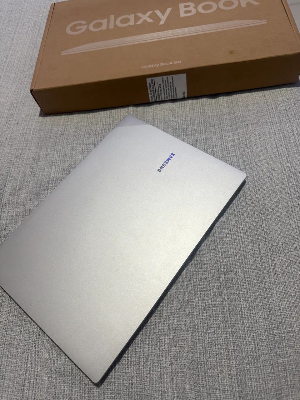 Notebook Galaxy Book Go, Windows 11 Home, 4gb, 128gb, 14 Cor Prata ...