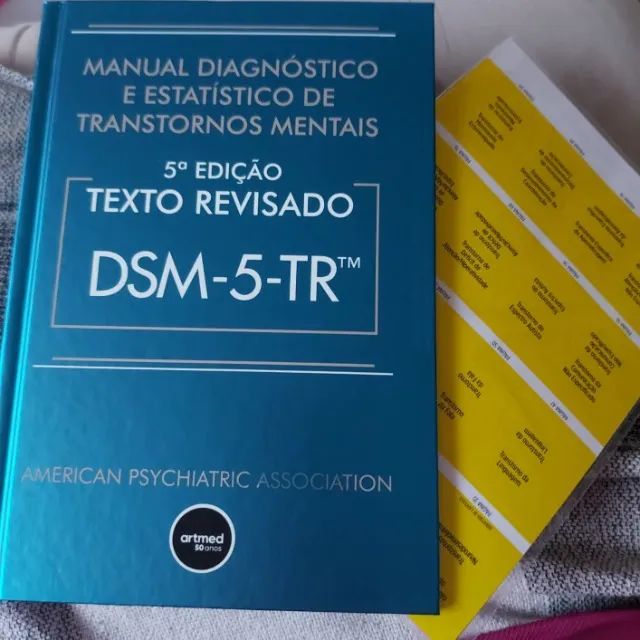 Manual diagnóstico e estatístico de transtornos mentais - DSM-5-TR: Texto revisado - Livros e ...