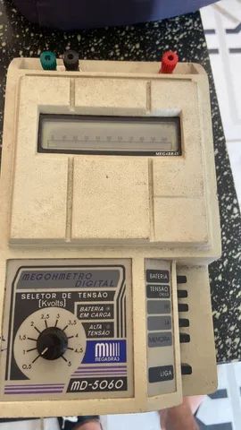 "megohmetro digital" no Brasil