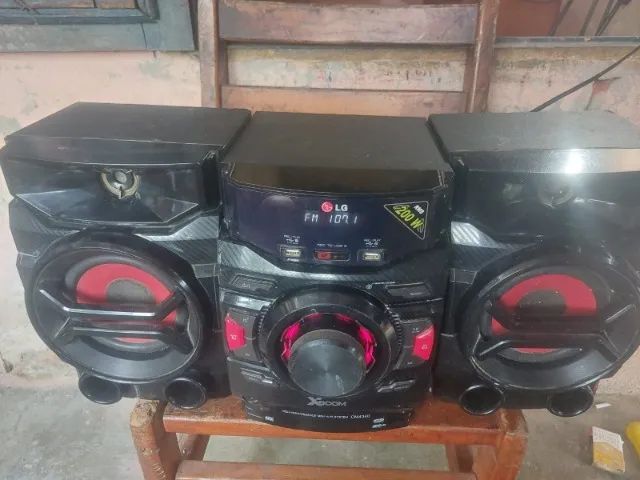 Som LG Mini Hi-Fi System Modelo CM4340 200W potência - Aparelhos de Som ...
