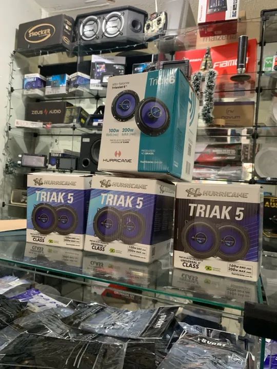 Alto-Falantes Hurricane Triak 5 e 6 pol - Equipamentos e Acessórios de ...
