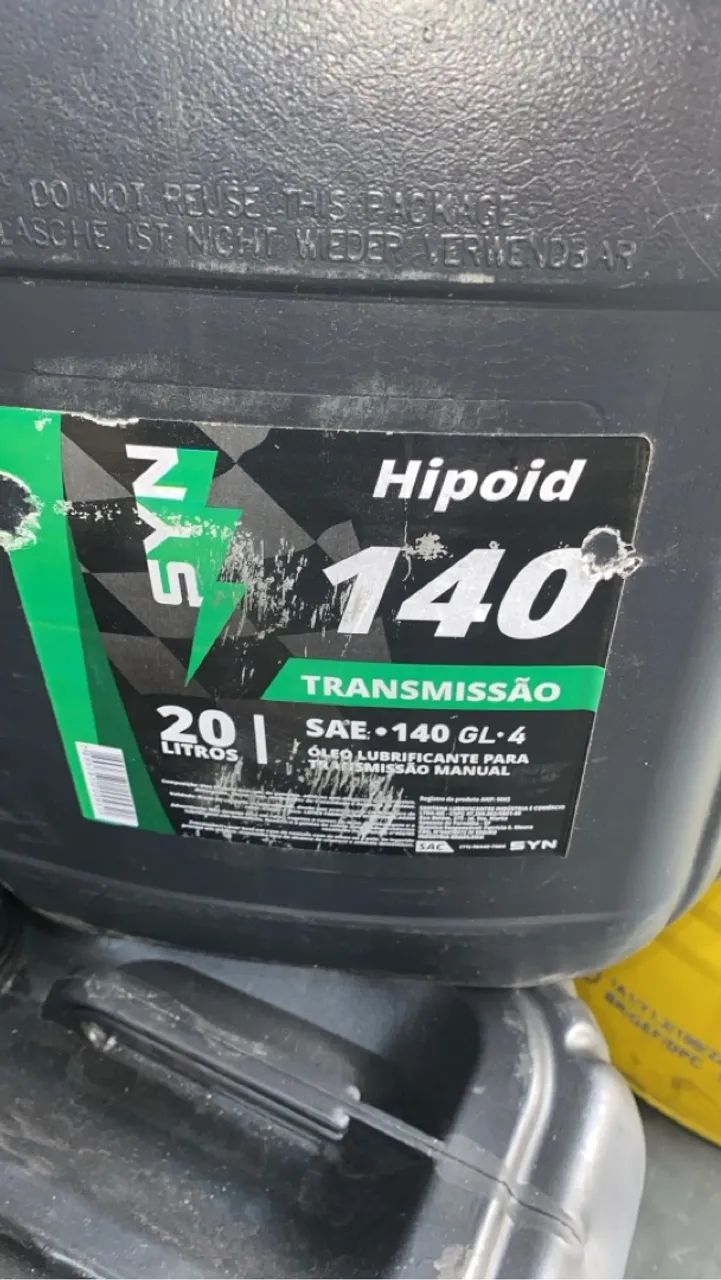Óleo para Transmissão Hipoid 140 GL-4 20 Litros - Caminhões - Centro ...