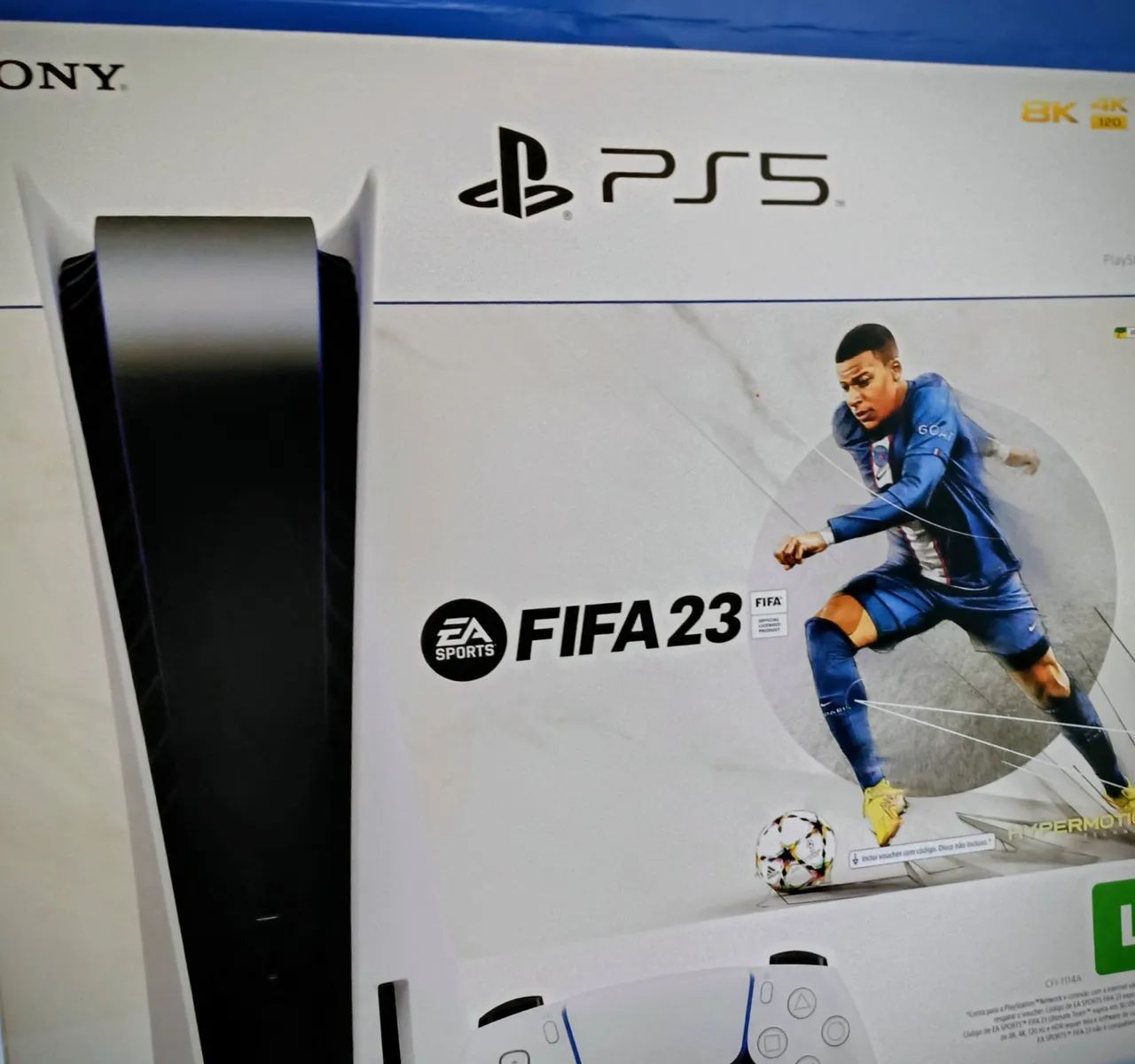 Caixa Original PS5 bundle FIFA 23 - Vazia, Perfeita para Colecionadores ...