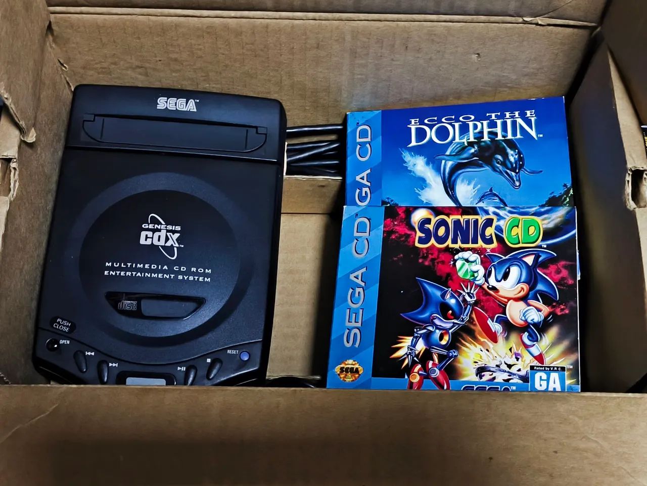 Multi mega cdx tectoy na caixa impecável RARO - Consoles de Vídeo Game ...