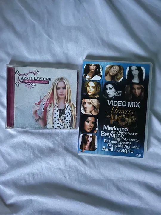 Cd Avril Lavigne The Best Damn Thing + Dvd Musas do Pop - CDs, DVDs etc ...