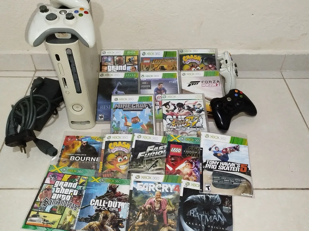 "xbox 360 fat" - Consoles de Vídeo Game no Brasil