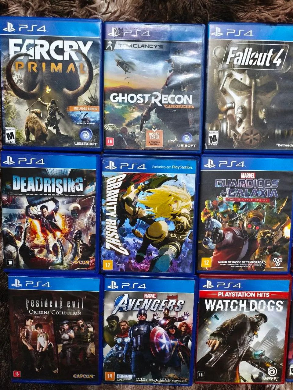 Jogos de PS4 - valores na descrição - Jogos de Vídeo Game - Renascer ...