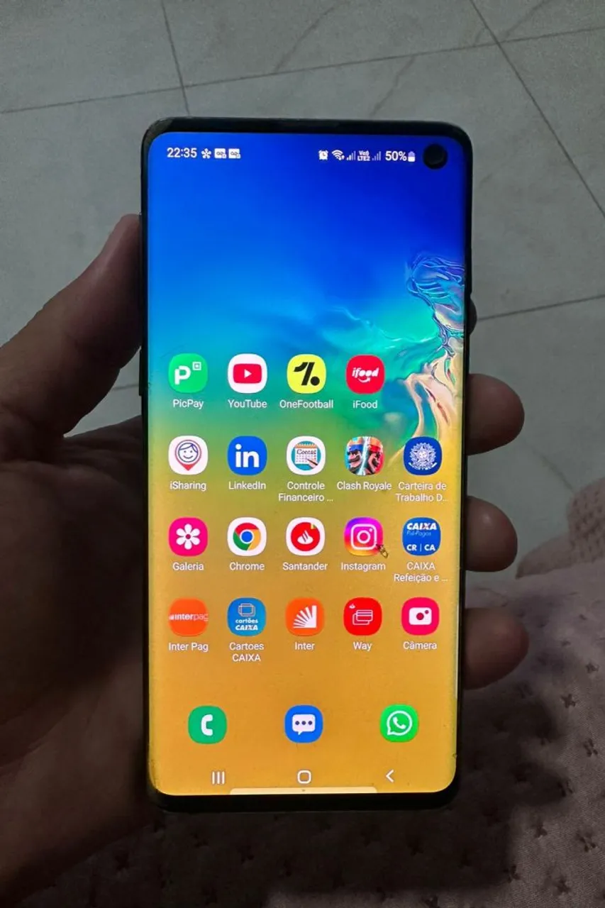 Celulares SAMSUNG GALAXY S10 Usados, seminovos e Novos no Brasil