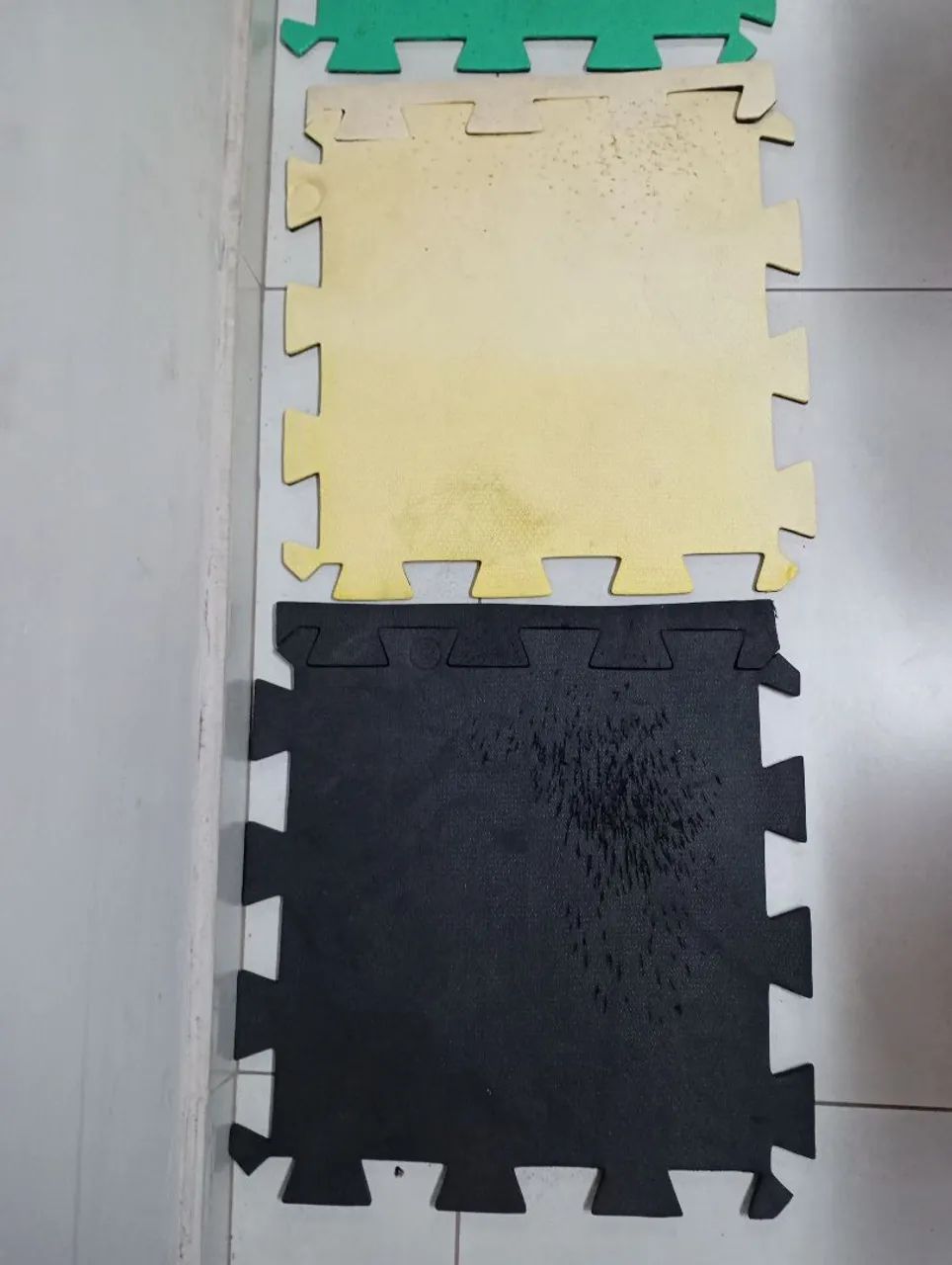 kit 20 tatames - eva colorido - 50x50x1 cm - Academia e Exercícios ...