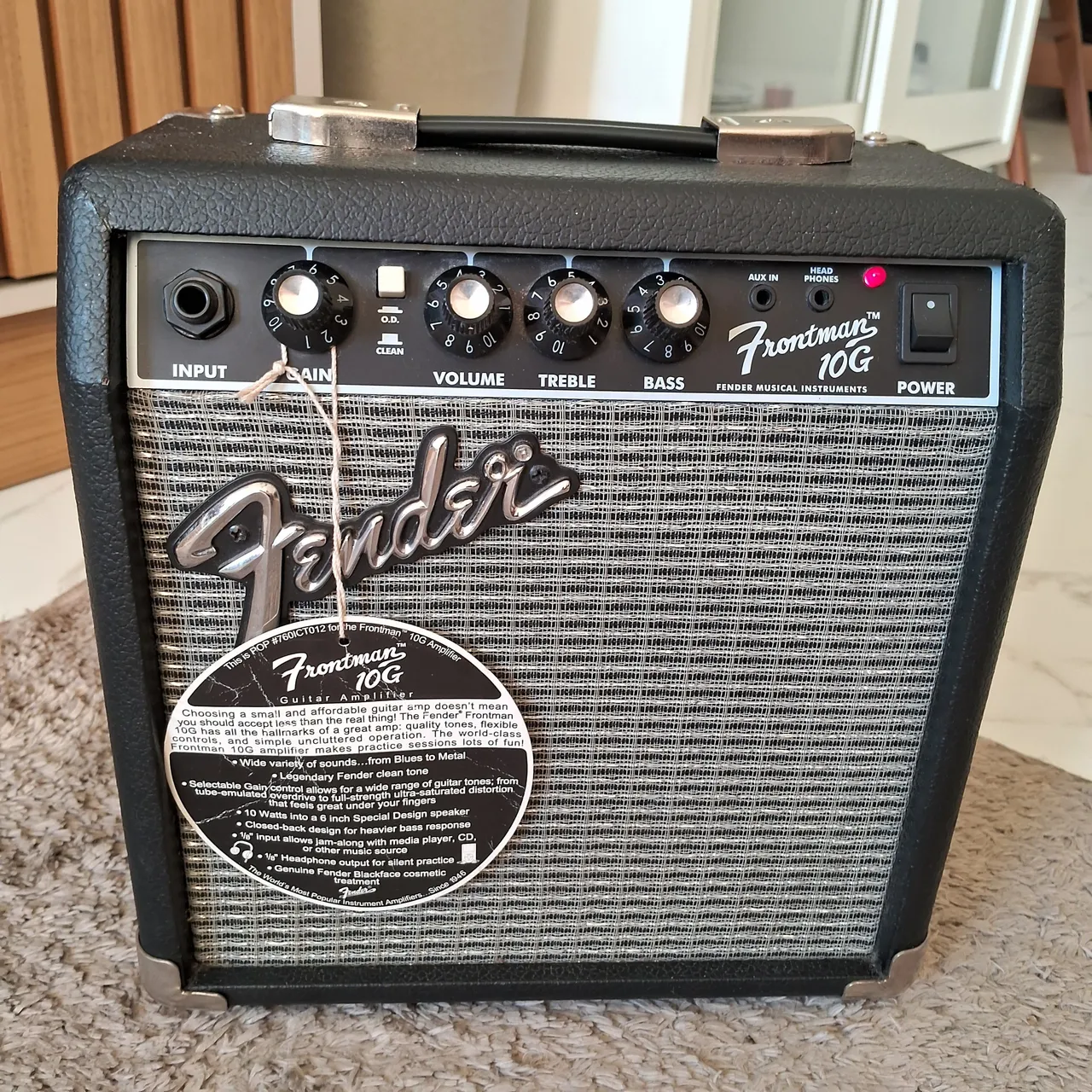 "amplificador fender frontman 10g" - Instrumentos musicais no Brasil