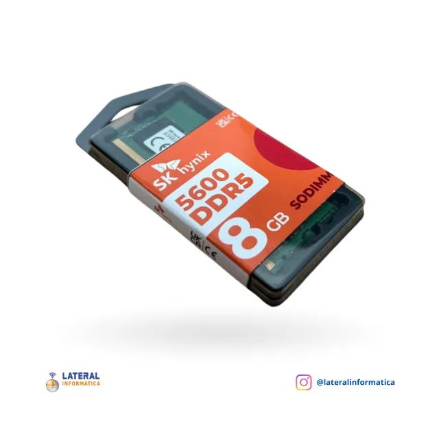 Memória RAM SK hynix UKCA 8GB DDR5 SODIMM 5600MHz - Memória RAM - Setor ...