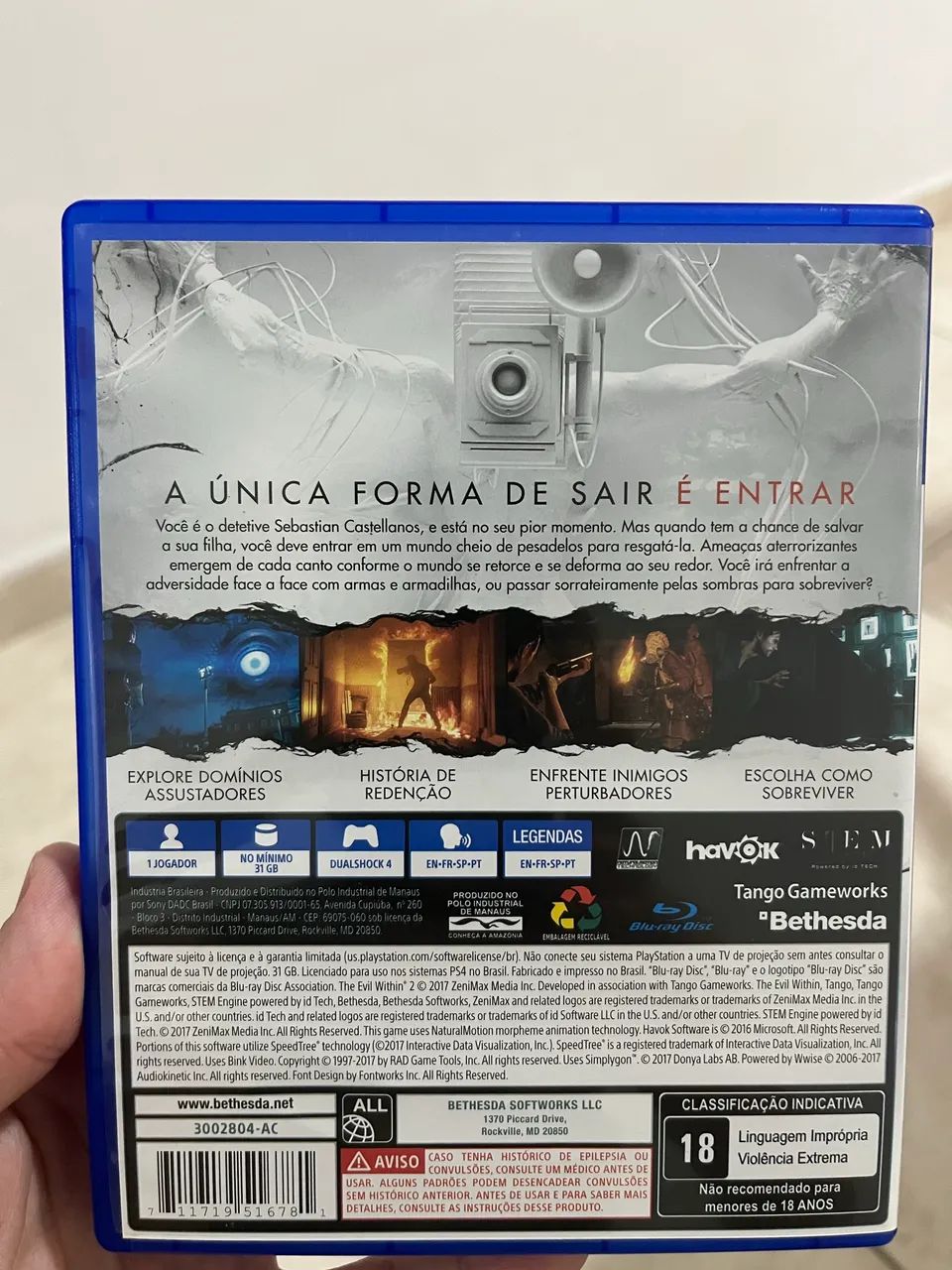 The Evil Within 2 Ps4 - Jogos de Vídeo Game - Fonseca, Niterói ...