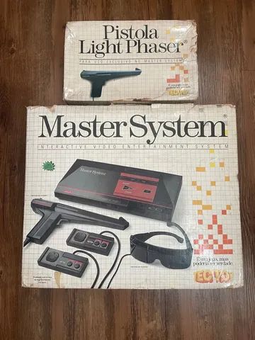 "pistola master system" no Brasil