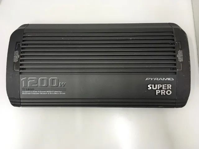 Amplificador modulo Pyramid Super Pro 1200W 4 canais - Aparelhos de Som ...