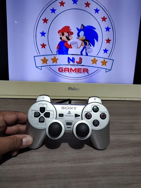 "controle ps2" - Peças e Acessórios de Vídeo Game no Brasil
