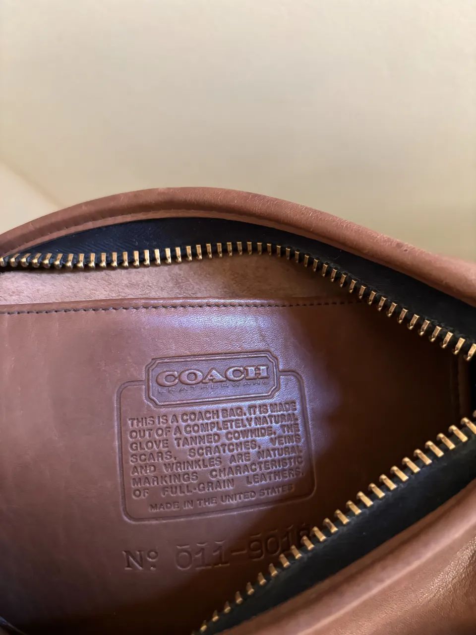 Coach vintage Companion bag Saddle - Bolsas, malas e mochilas ...