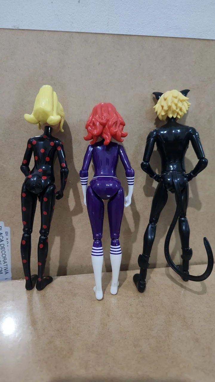 Bonecas Miraculous - Ladybug, Lady Wi Fi e Cat Noir - SUNNY ...