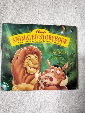 CD-ROM Disney's The Lion King Animated StoryBook (Windows, 1995 - CDs ...