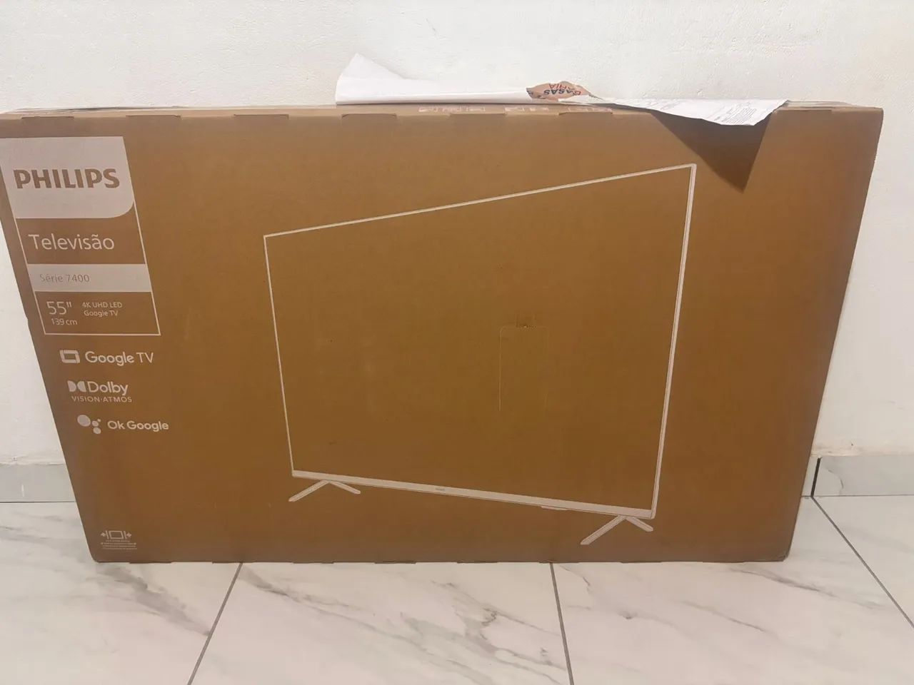 TV Philips 55 polegadas 4K UHD LED Google TV $2.450 - TVs - Simões ...