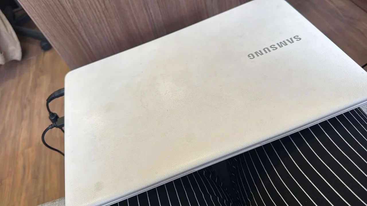 Notebook Samsung - Branco - Expert - Funcionando Perfeitamente ...