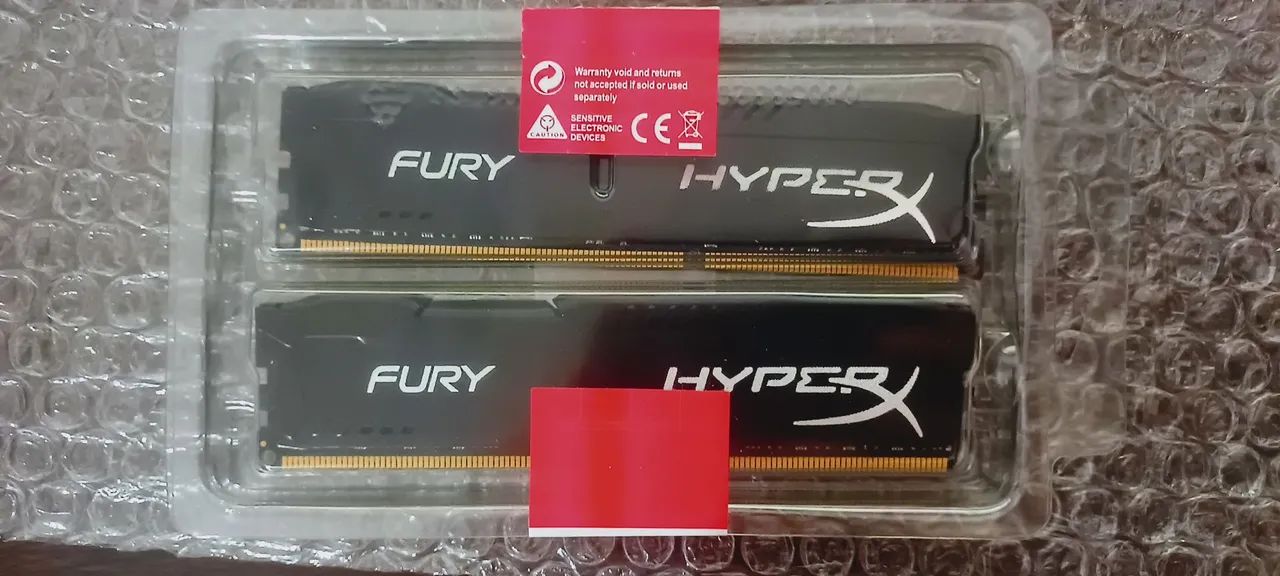 Memória ram DDR3 2x8gb hyperx fury - Memória RAM - Tupã, Contagem ...