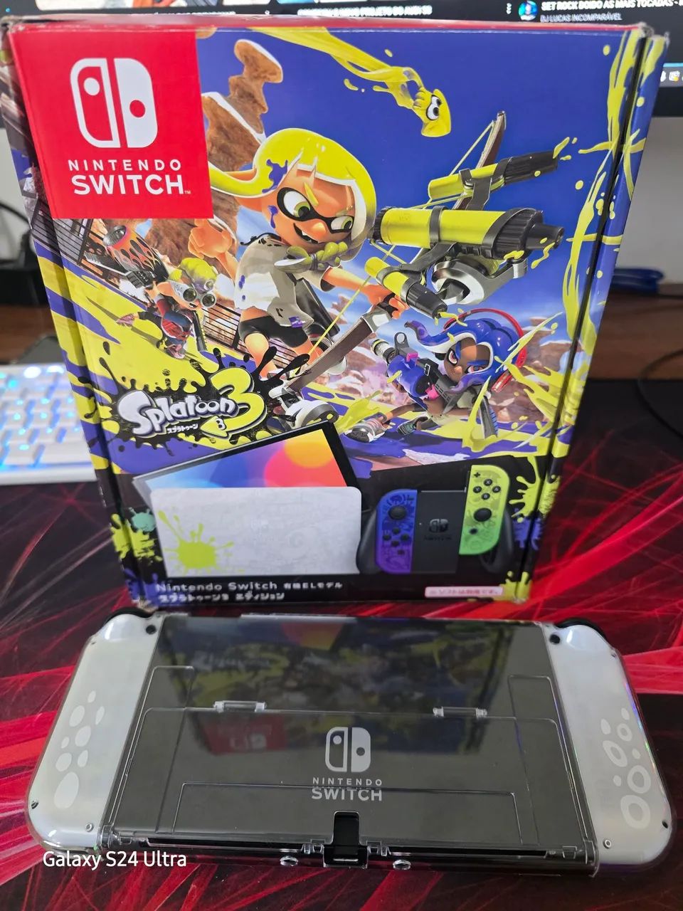 Nintendo switch oled Desbloqueado - Consoles de Vídeo Game - Jardim ...