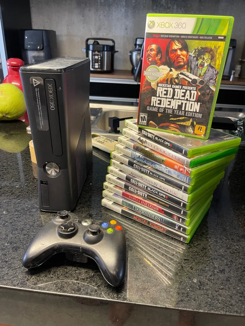 "xbox 360 slim" - Consoles de Vídeo Game no Brasil