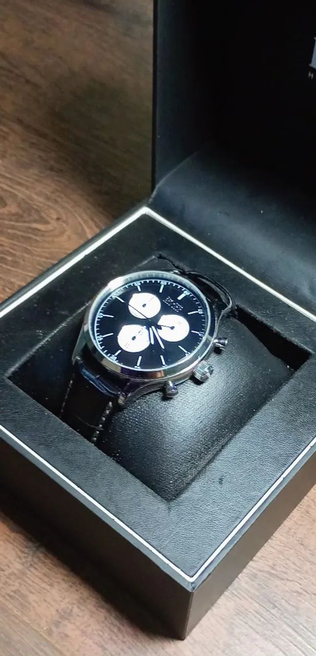 Relógio Hugo Boss Original - Com Caixa, Manual e Garantia de ...