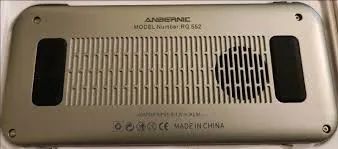 Anbernic RG552 RG 552 Com Case - Consoles de Vídeo Game - Serra Verde ...