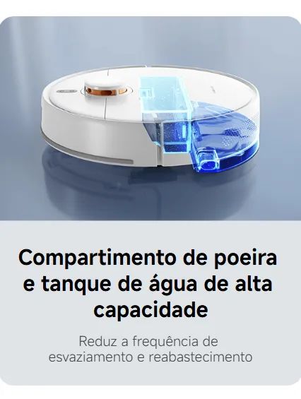Robô Aspirador Xiaomi S40c, Mapeamento Inteligente, 5000 Pa de Sucção ...