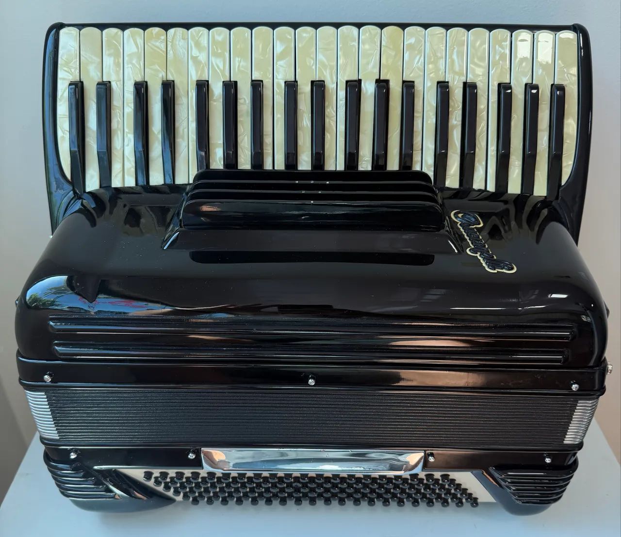 acordeon crucianeli 120 baixos oitavado - Instrumentos musicais - Santa ...