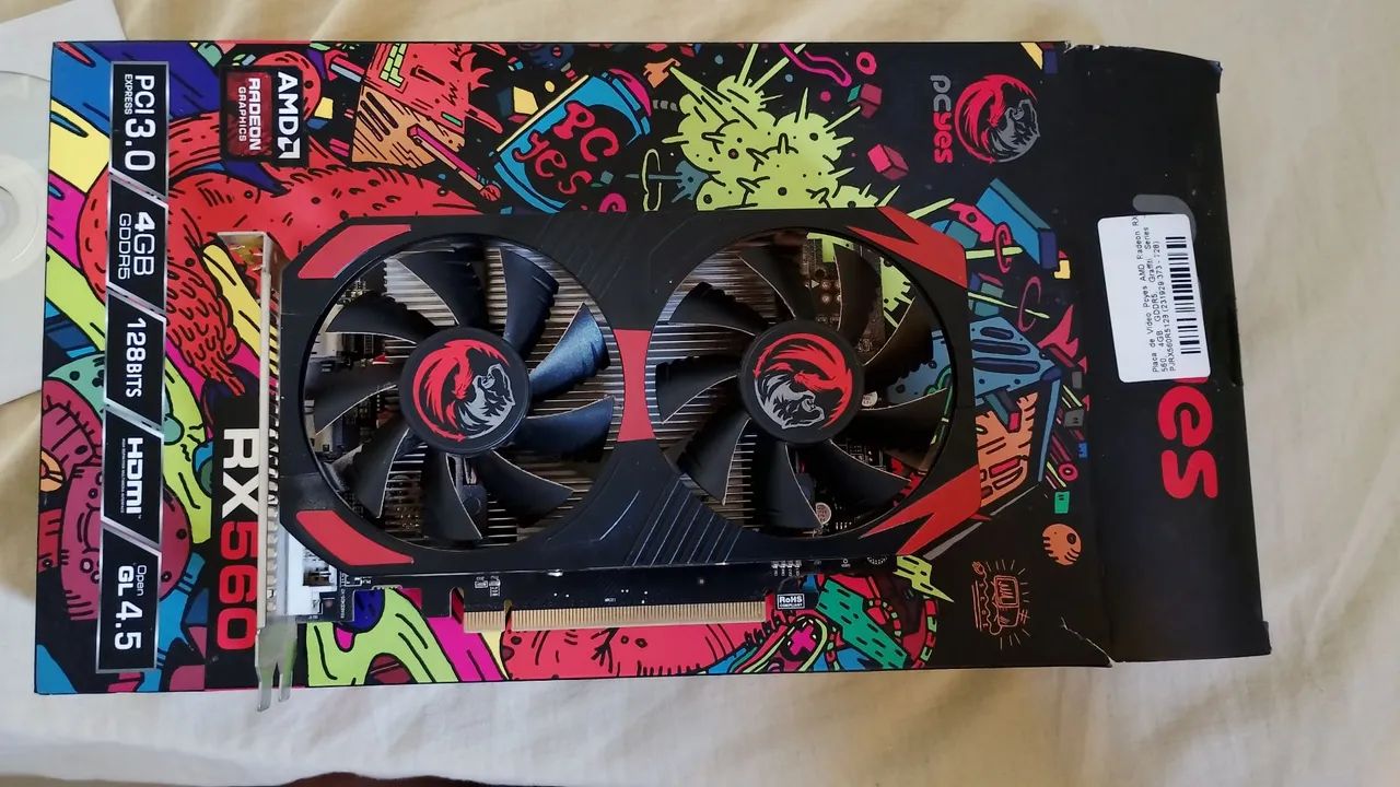 VENDO RX 560 4 GB DE RAM - Placas de Vídeo - Samambaia Norte (Samambaia ...