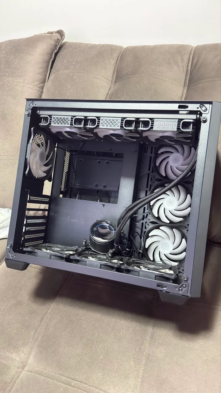 Gabinete Mid tower + Water Cooler Mancer Mystic g1 360mm - Peças de ...