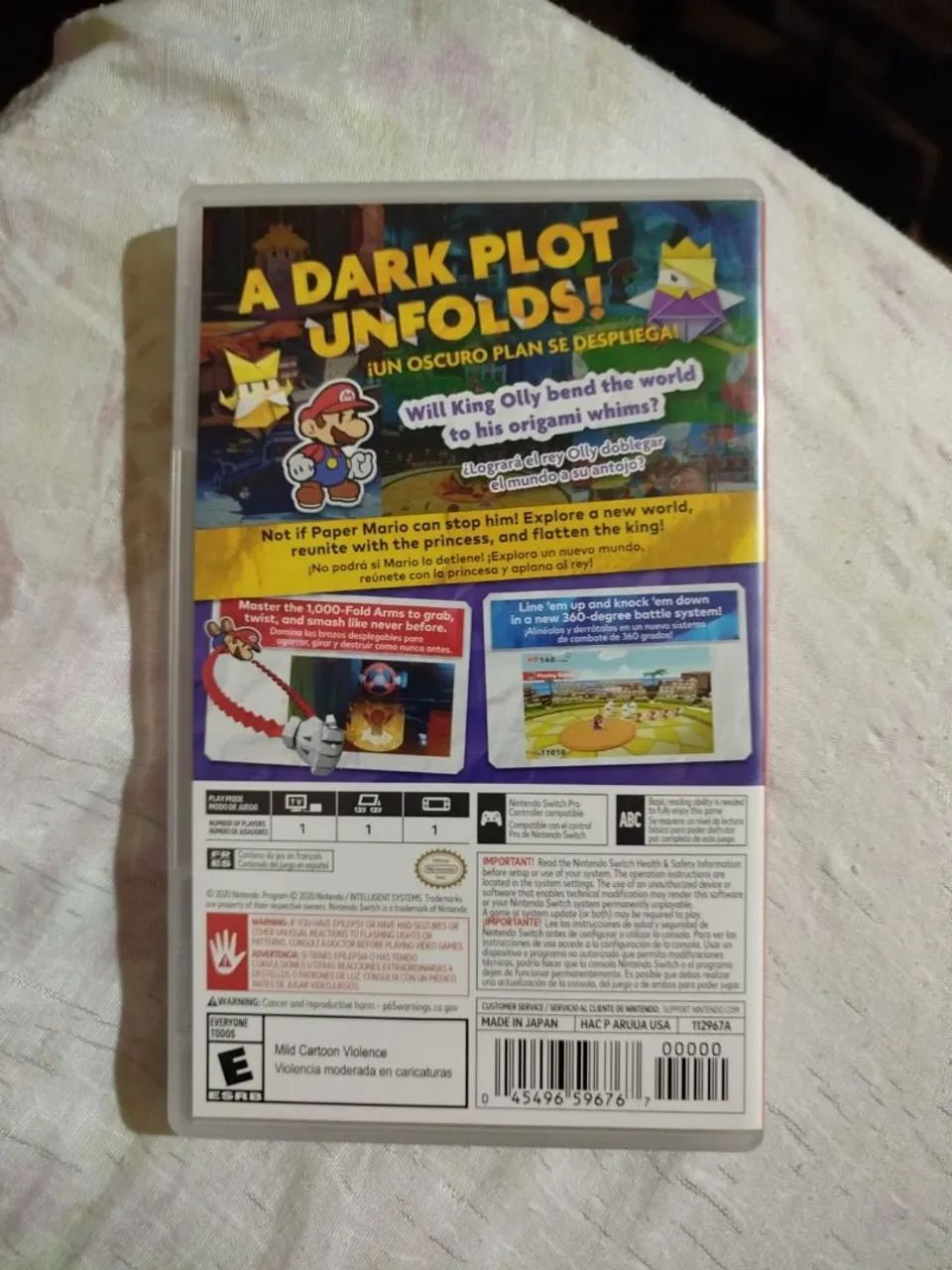 Paper mario Origami King Switch - Jogos de Vídeo Game - Vila Margarida ...