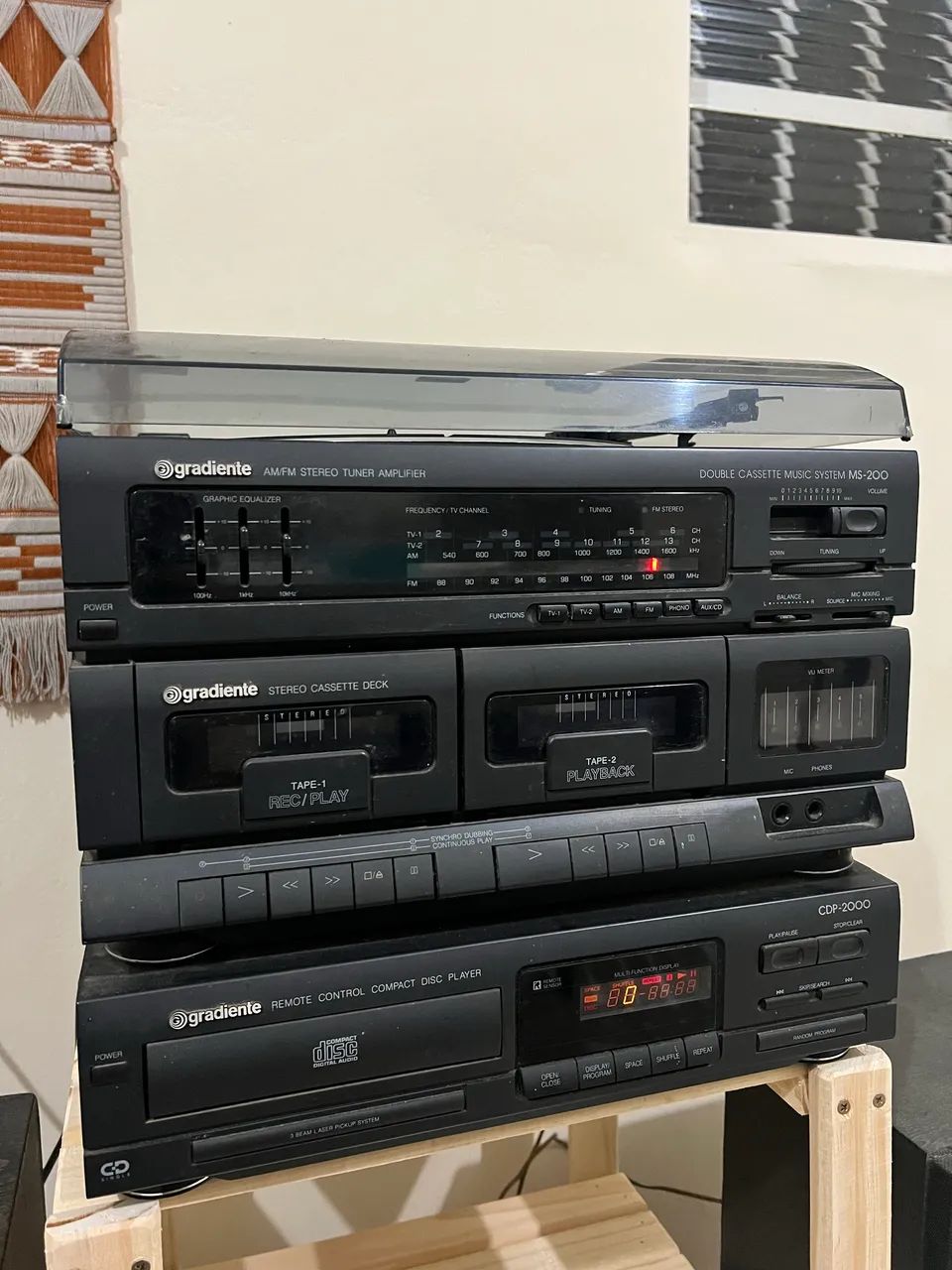 Rádio Gradiente MS 200 4 em 1 - Aparelhos de Som - Vila Antártica, Botucatu 1468657308 | OLX