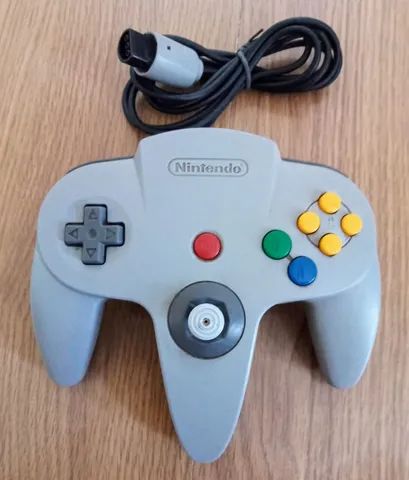 "controle nintendo 64 original" no Brasil