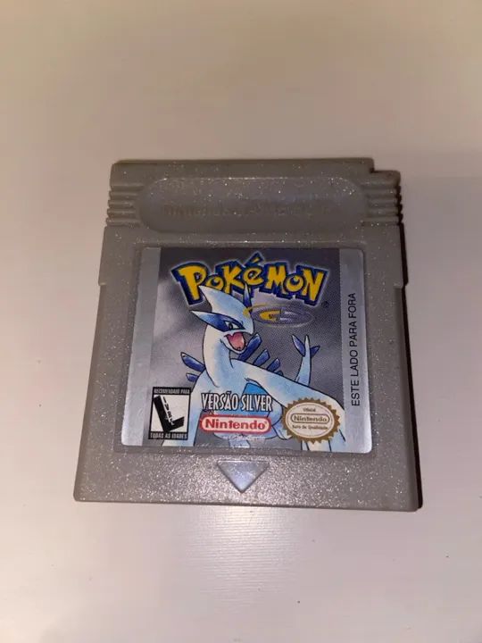 Pokémon Silver - Game Boy Color - Jogos de Vídeo Game - Rio Comprido ...