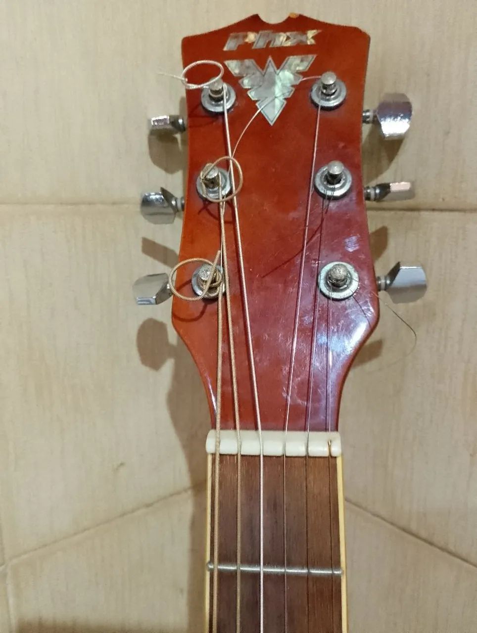 Violão PHX Elétrico Cordas de Aço C/Capa R$ 350,00 - Instrumentos ...