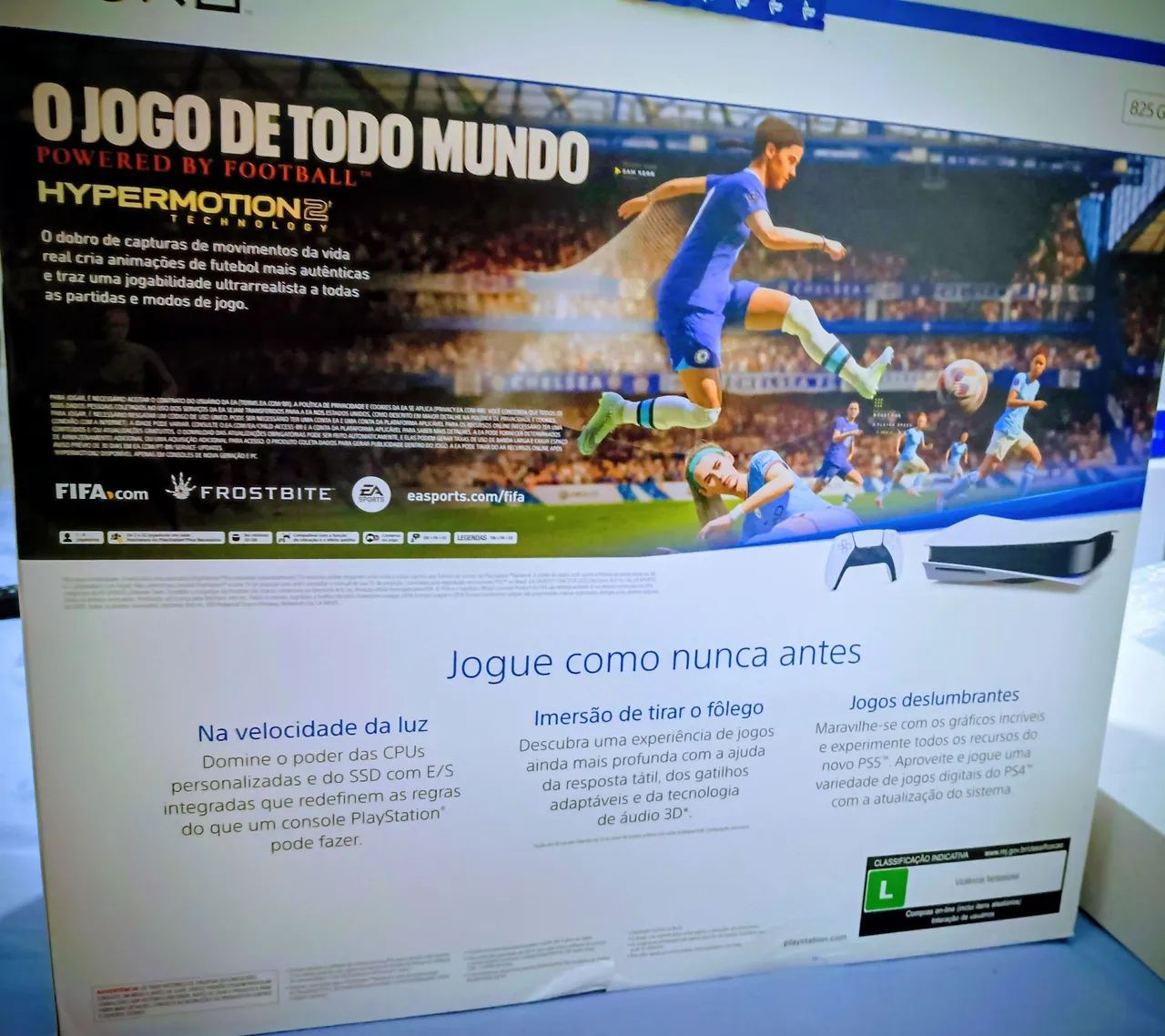 Caixa Original PS5 bundle FIFA 23 - Vazia, Perfeita para Colecionadores ...