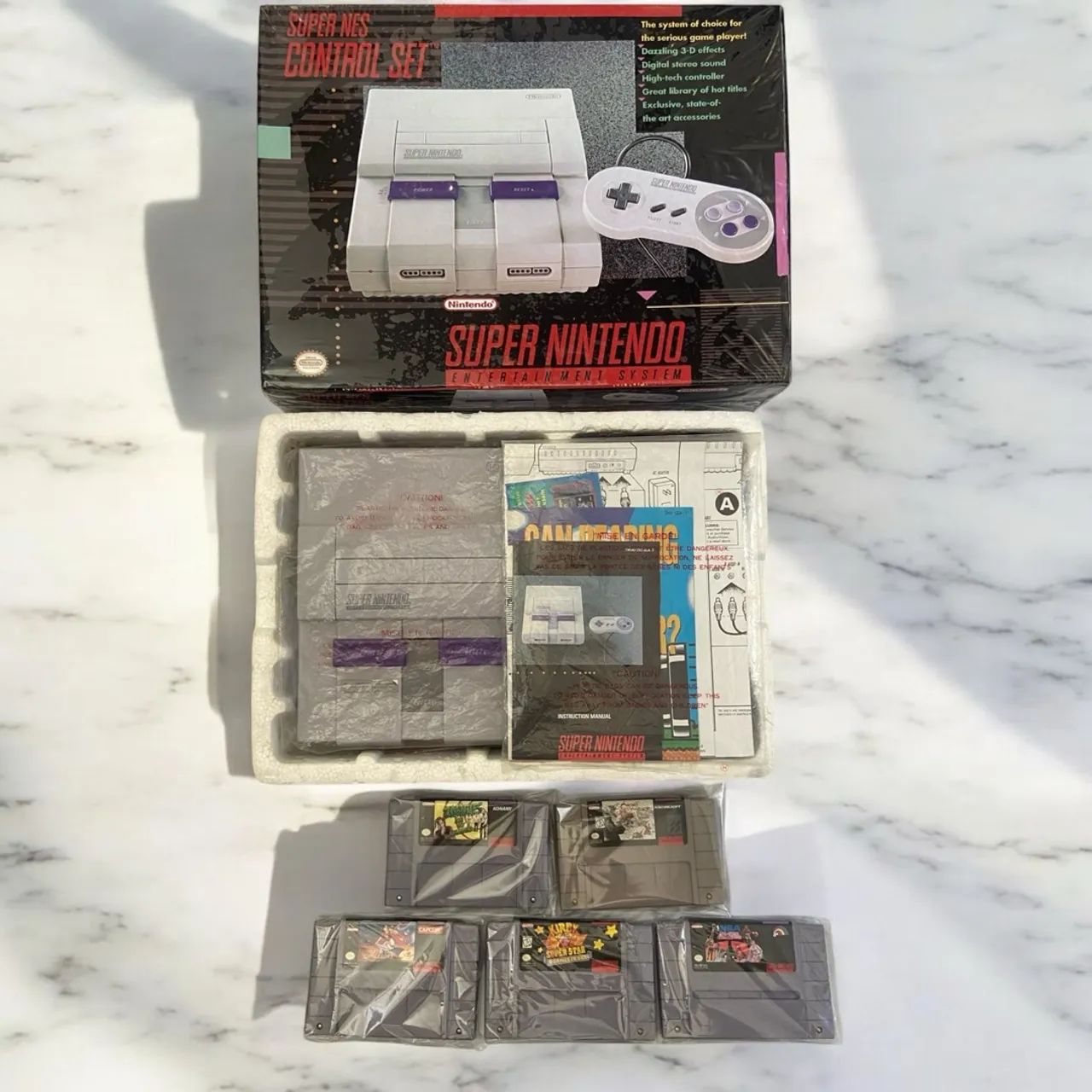 Super Nintendo Original - Revisado, Recapado e Com Jogos Raros ...