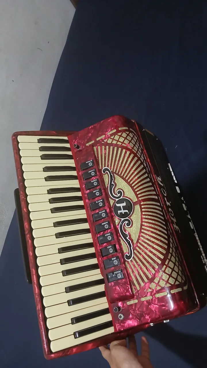 "acordeon quarta de voz" - Instrumentos musicais no Brasil