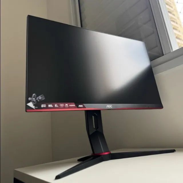 Monitor Gamer AOC 24" Pol 165Hz 1ms Full HD Painel em VA - Monitores ...