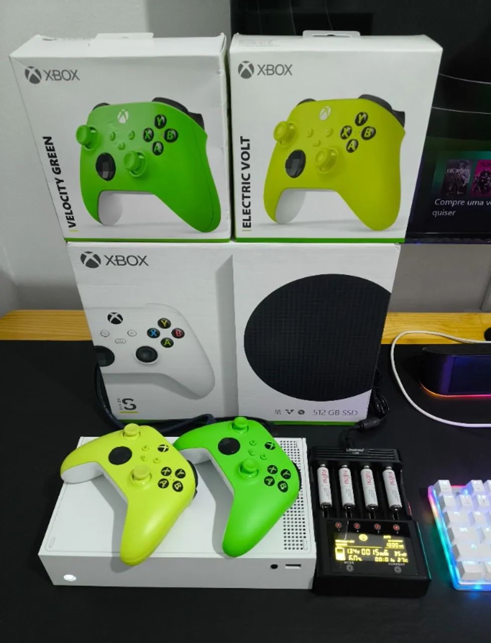 Xbox Series S + 2 Controles + LiitoKala Lii-600 + 4x Fujitsu ...