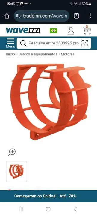 Protetor de hélice popa, 11 polegadas, motor 25/35hp novo embalado - Barcos e aeronaves - Jardim ...