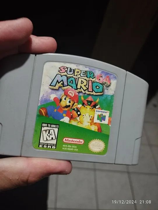 Super Mario 64 original Nintendo 64 Jogos de Video Game Dom Pedrito 1364239710 OLX