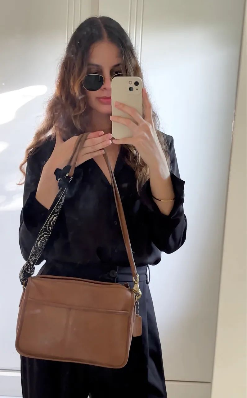 Coach vintage Companion bag Saddle - Bolsas, malas e mochilas ...