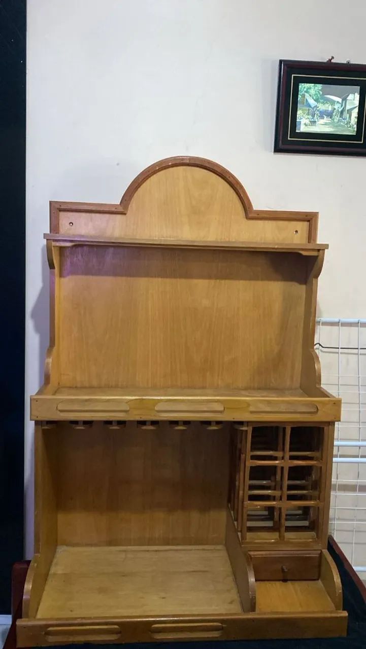 Bar de Cerejeira 1,20m por 90cm - Móveis Para Organização - Monjolos ...