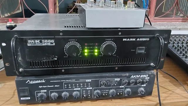 "amplificador 600w rms" no Brasil