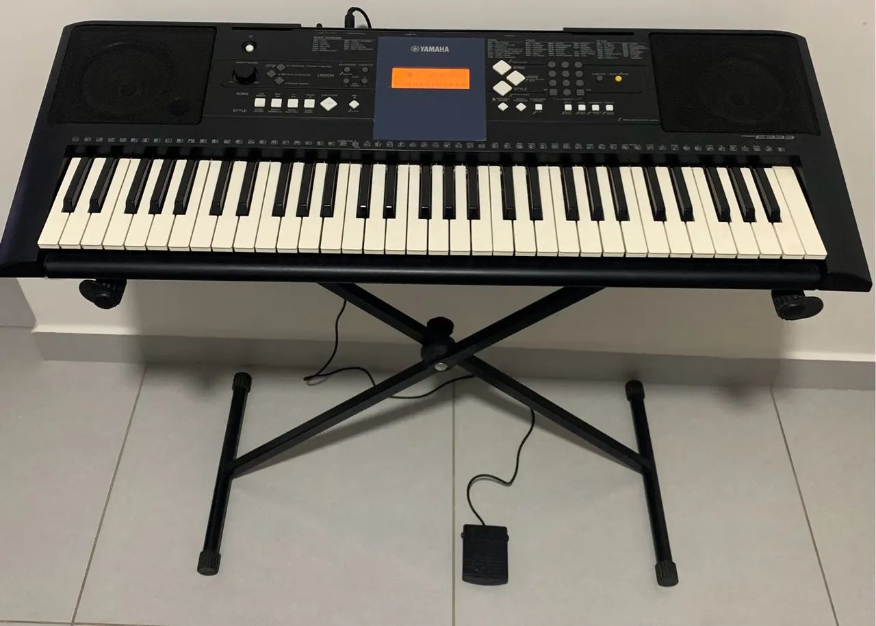 "yamaha psr e333" no Brasil