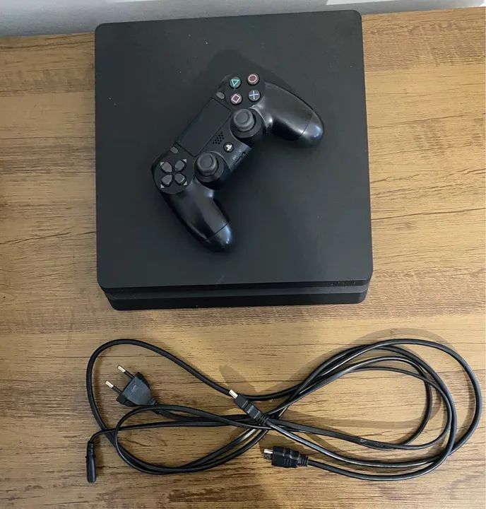 PS4 Slim 1TB 1 Controle Original 3 Jogos Consoles de Video Game Centro Diadema 1371059752 OLX